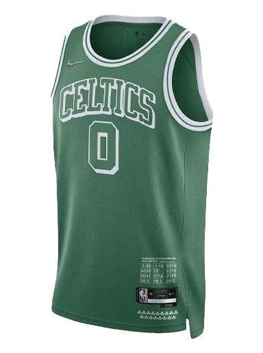 Nike X Nba Boston Celtics Jayson Tatum 0 Jersey Db4019-321 - Green
