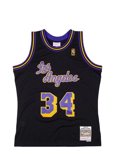 Mitchell & Ness Lakers O'neal 34 Retro Jersey - Default Colorway