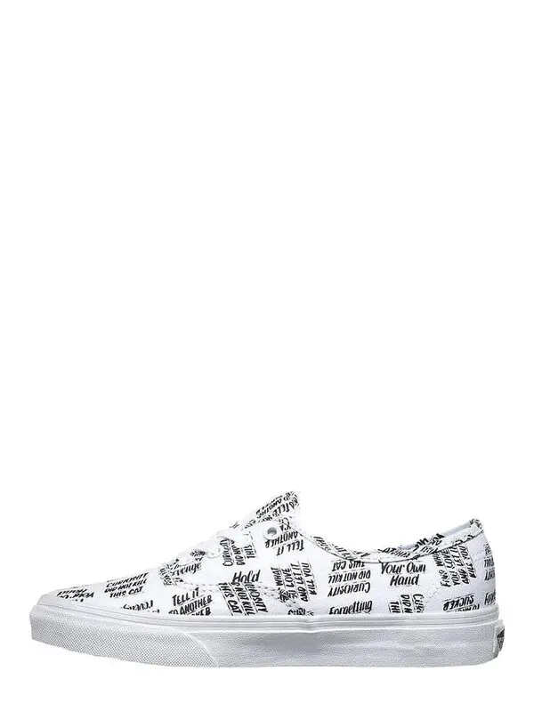 VANS Baron Von Fancy X Authentic Sneakers - White/black