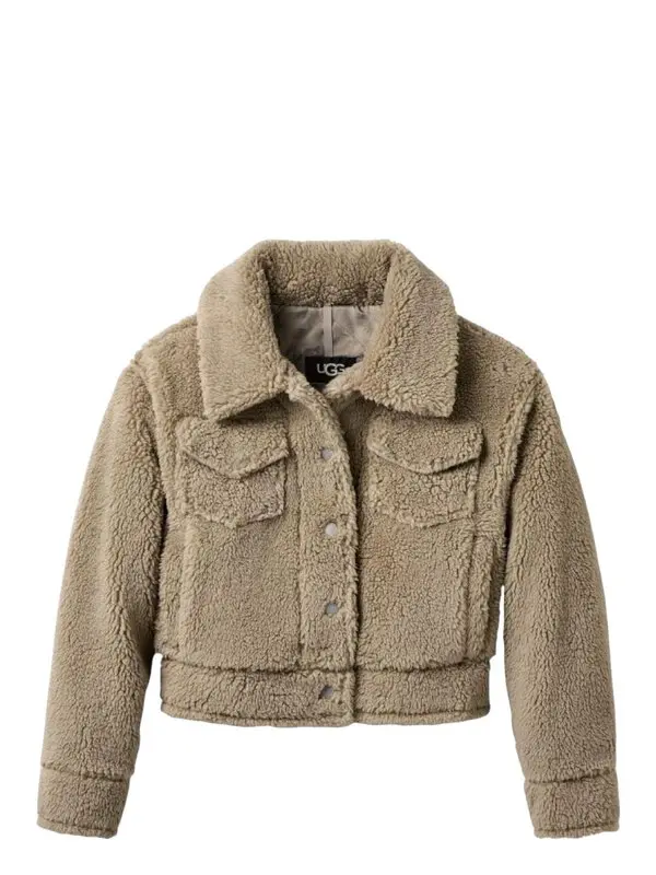UGG Frankie Short Trucker Jacket - Cobblestone