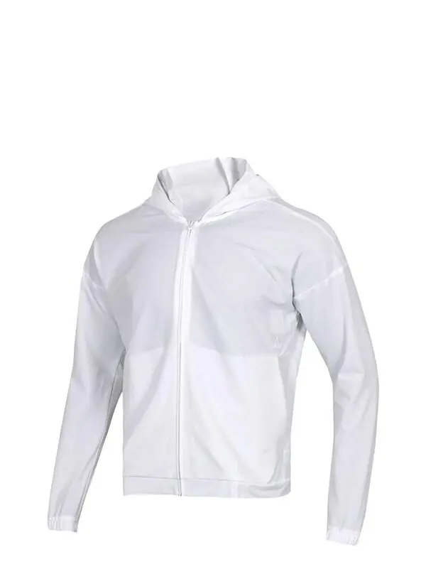 Adidas M Id Mesh Full Zip Jacket - White