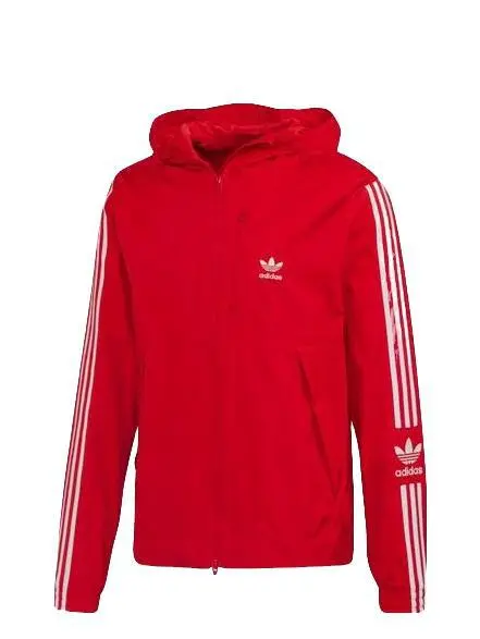 Adidas Originals Lock Up Wb Hooded Jacket - Pinkred