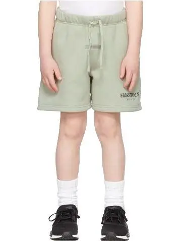 Fear Of God Concrete" Sweatshorts - Green