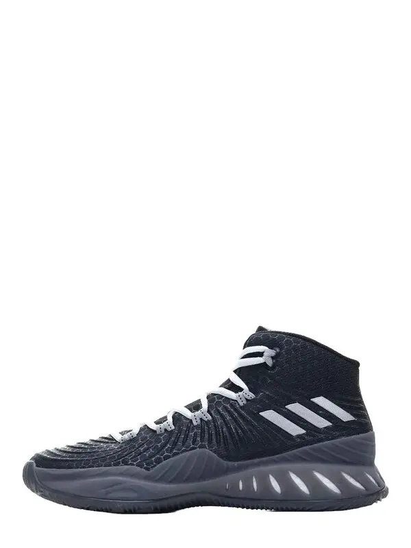Adidas Crazy Explosive 2017 "core " High Top Sneakers - Black