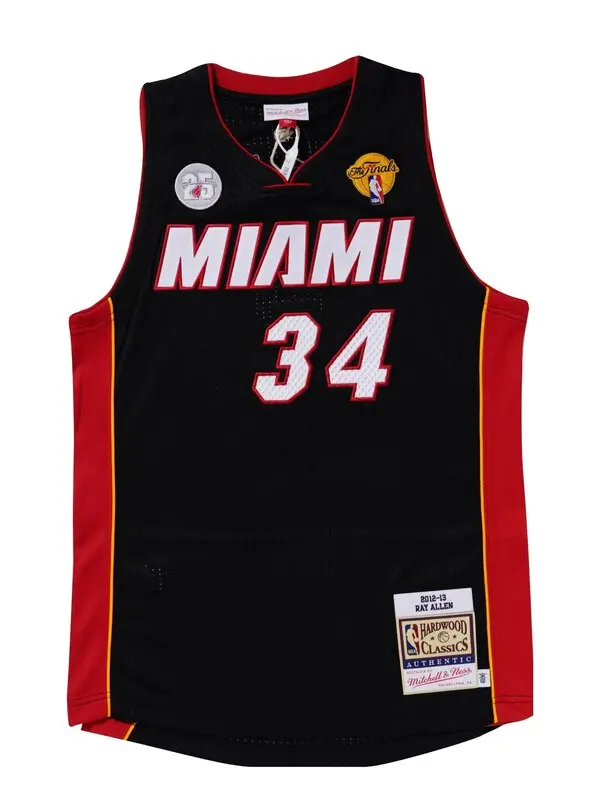 Mitchell & Ness Miami Heat Ray Allen 2012-13 Authentic Basketball Jersey - Default Colorway