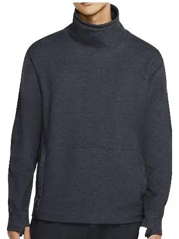 Nike Dri-fit Long Sleeves Training Top - Black