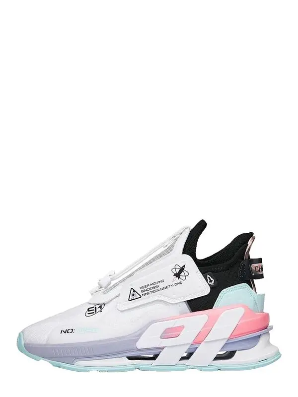 ANTA At91 Athletic Sneakers - White/black/purple