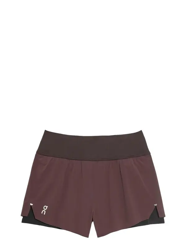 On Shorts - Burgundy Red