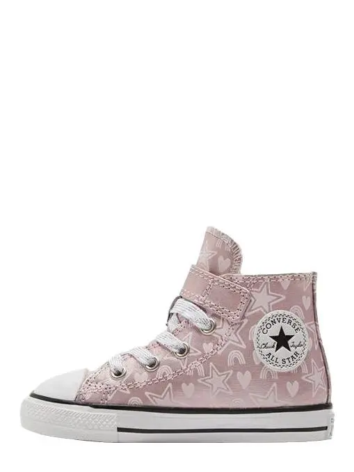 CONVERSE Chuck Taylor All Star High Top Sneakers With Velcro Closure - Pink