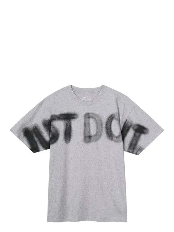 Nike Jdi Logo Printed Tee Grey - Light Grey