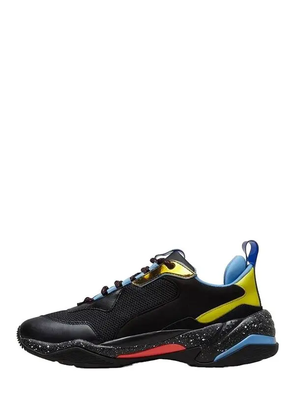 PUMA Thunder Space Retro Inspired Casual Sneakers - Black
