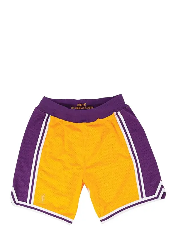 Mitchell & Ness X Nba Los Angeles Lakers 1996-97 Home Shorts - Yellow