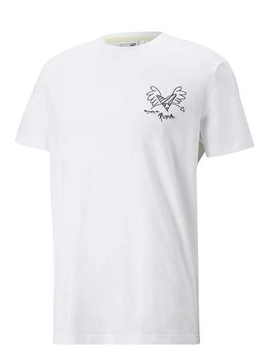 PUMA X Britto T-shirt 'white Black - White/black