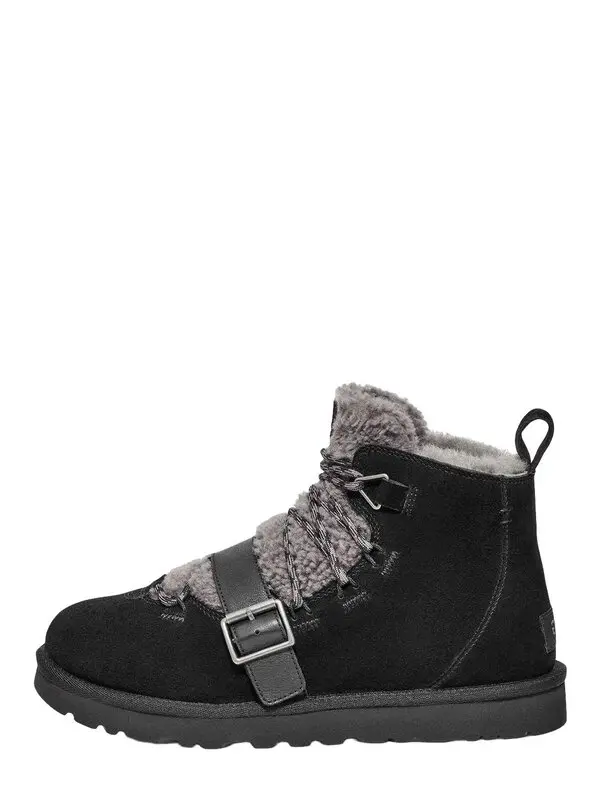 UGG Dune Mini Shearling Boot - Black