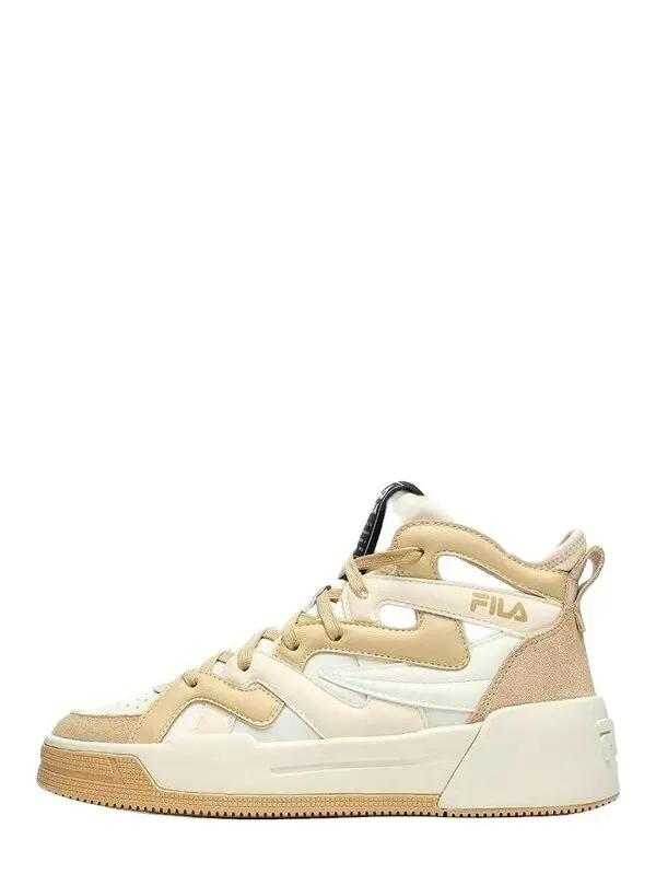 FILA High Top Sneakers - Cloud White/khaki