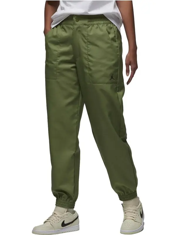 JORDAN Woven Trousers - Green