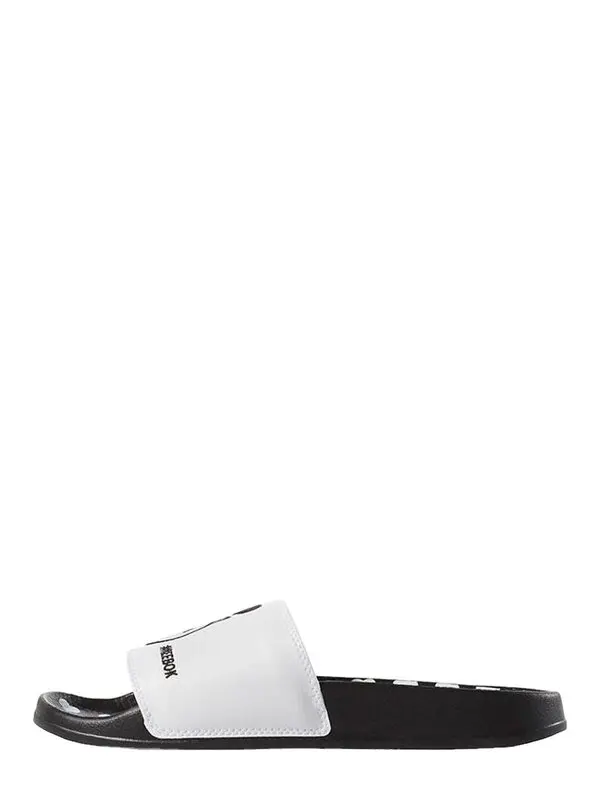 REEBOK Classic Love Slippers - Black And White
