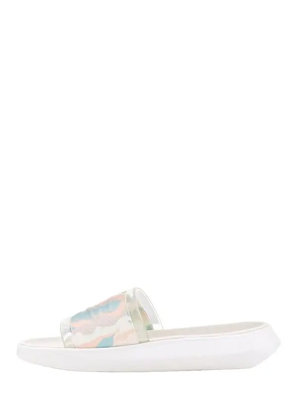 UGG Cali Collage Slide Slipper - Light Blue