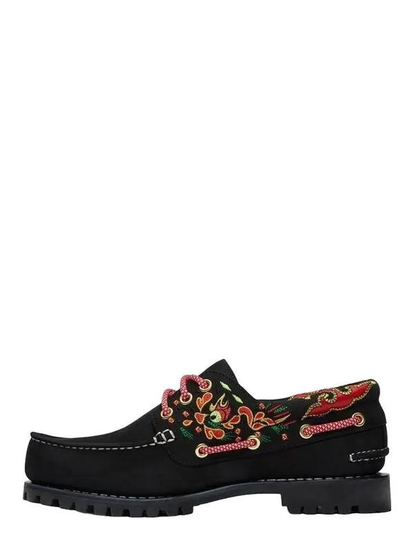 Timberland X Clot 3-eye Boat Shoes - Black