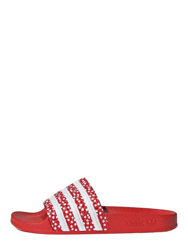 Adidas Adilette Slide 'polka Vivid - Red