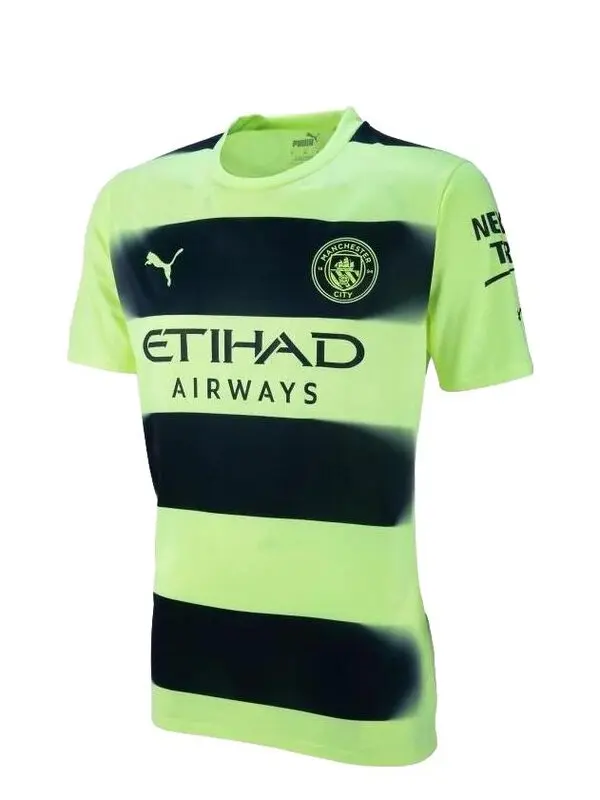 PUMA Manchester City F.c. Third 22/23 Replica Football Jersey - Green