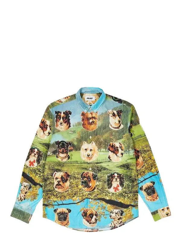 PALACE Fw22 Place Payne Shirt 'multicolor - Multi Color