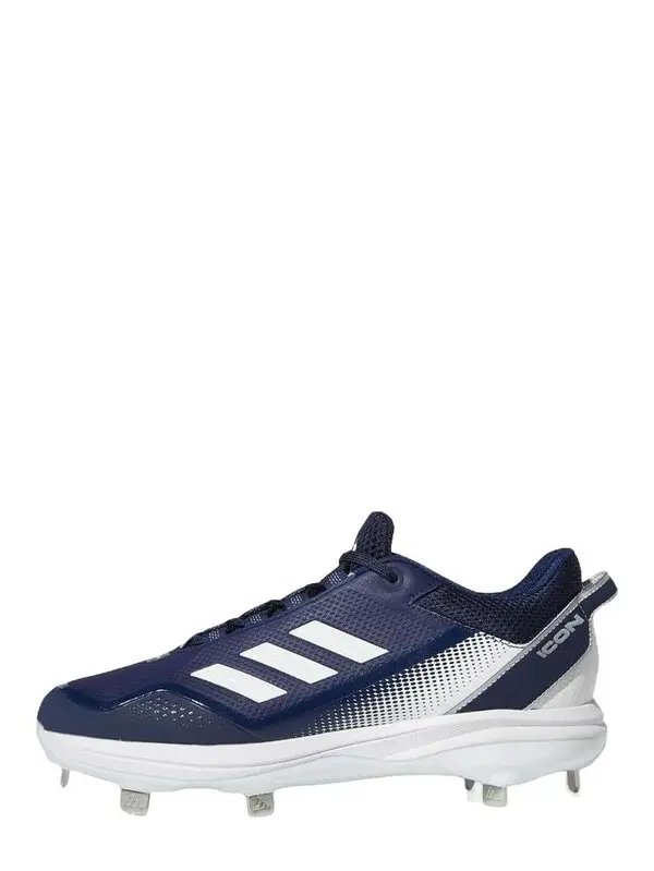 Adidas Icon 7 Baseball Cleats - Team Navy/cloud White/silver Metallic