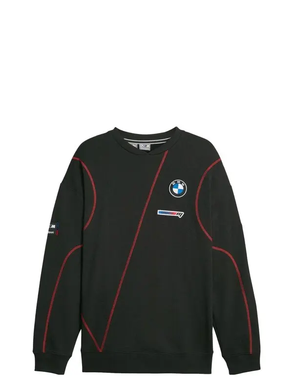 PUMA X Bmw Motorsport Garage Crew Sweatshirt - Black