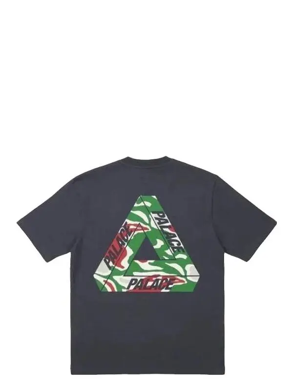 PALACE Jungle Camo Tri-ferg T-shirt - Navy