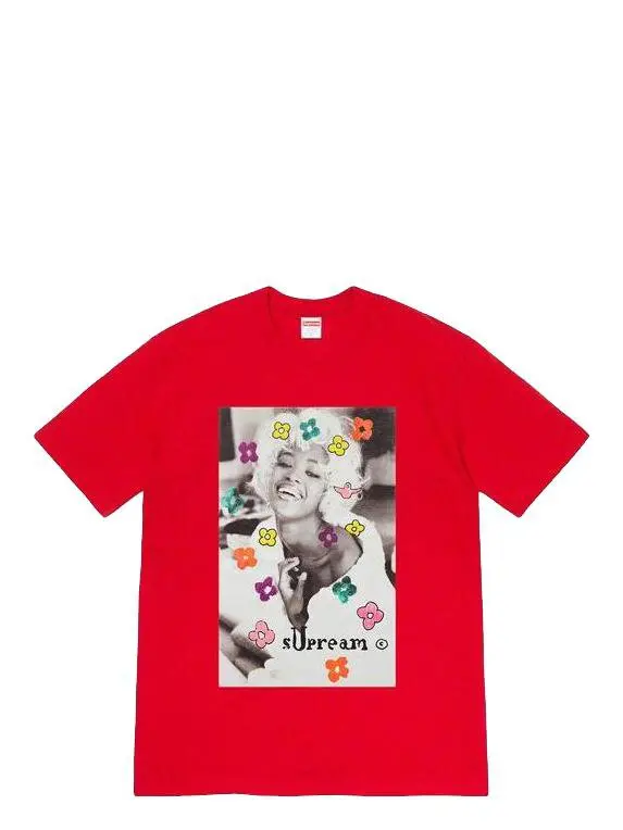 Supreme Ss20 Week 1 Naomi Tee Character Printing Short Sleeve - Red