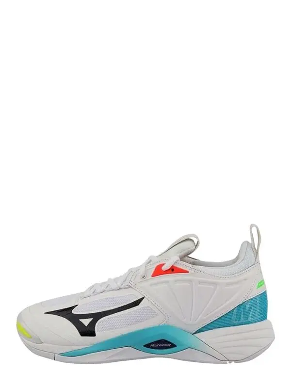Mizuno Wave Momentum 2 Athletic Sneakers - White/blue
