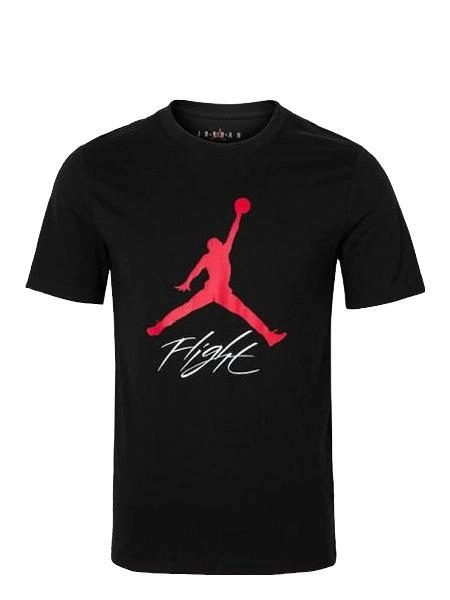JORDAN Flight Aj Basketball Tee - Black