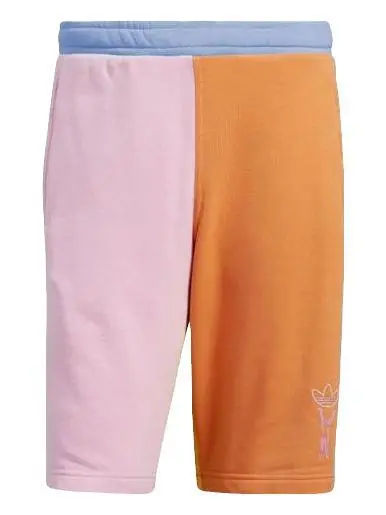 Adidas Originals Love Unites Color Blocked Sports Shorts - Multi-color