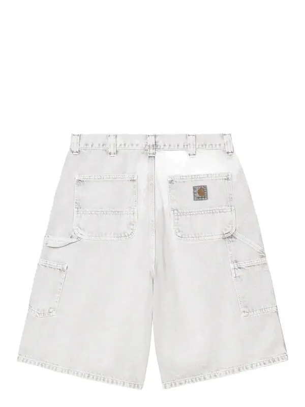 Carhartt Work In Progress Og Single Knee Short - Black/chalk Wash