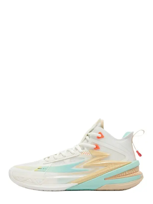 361 DEGREES Big3 5.0 Pro Pe "horse Race - Off White/mint Green/orange