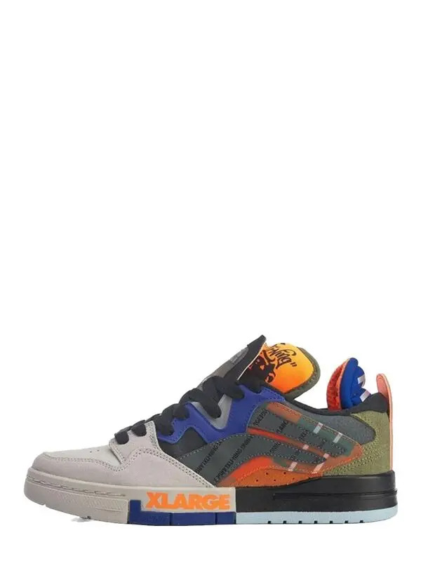 LI-NING Classic Skateboarding Low Top Sneakers - Grayorange