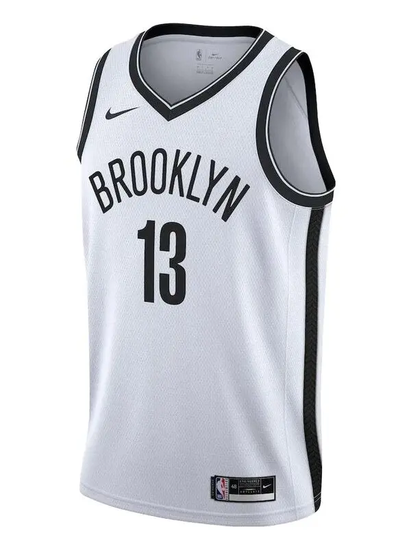 Nike X Nba Brooklyn Nets James Harden Jersey - White