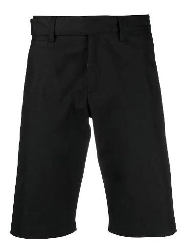 Off-White Industrial Belt Knee-length Shorts - Black