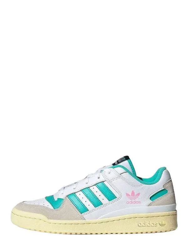 Adidas Forum Low Cl "white Mint Rush - White/blue