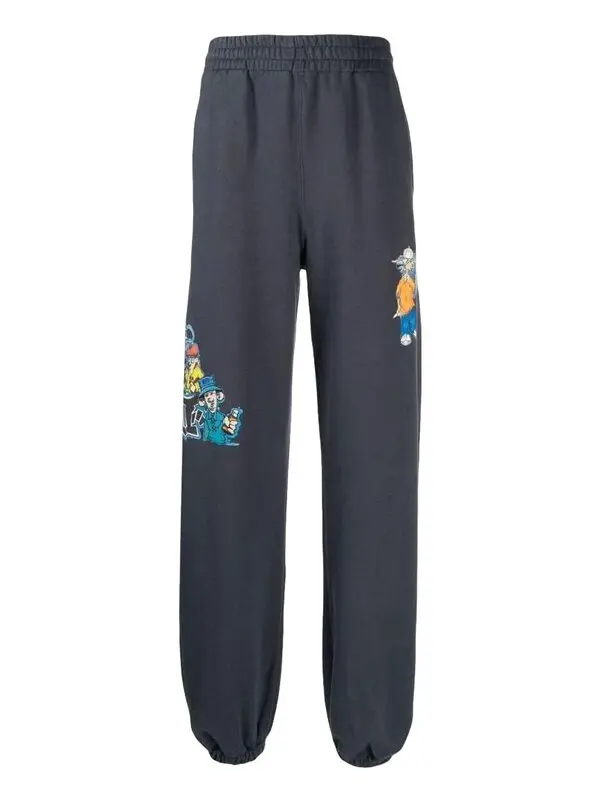 Off-White Fw22" Graphic Print Sweatpants - Outer Space