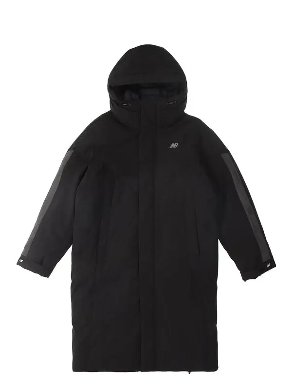 NEW BALANCE Hooded Down Parka - Black