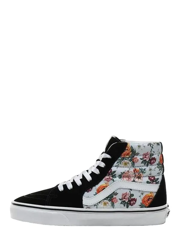 VANS Sk8-hi Garden Floral High-top Sneakers - Black