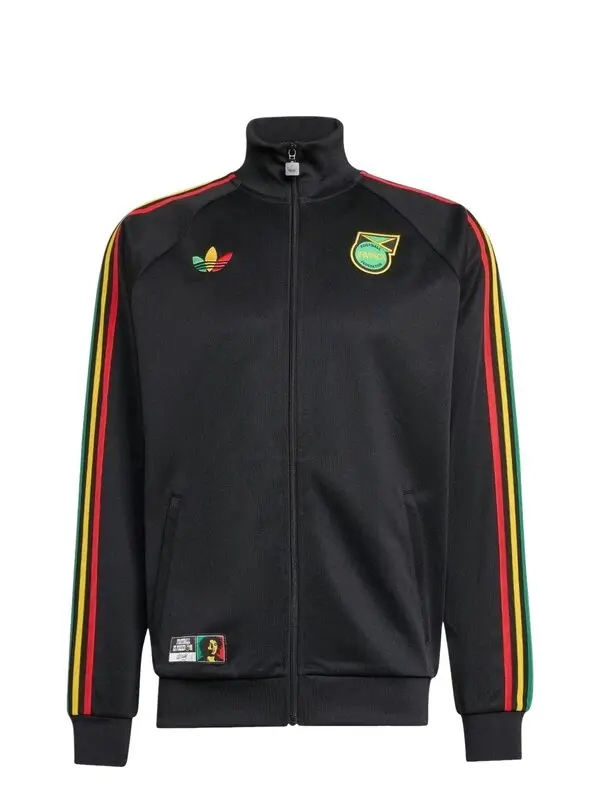 Adidas Jamaica 2026 X Bob Marley Originals Track Jacket - Black