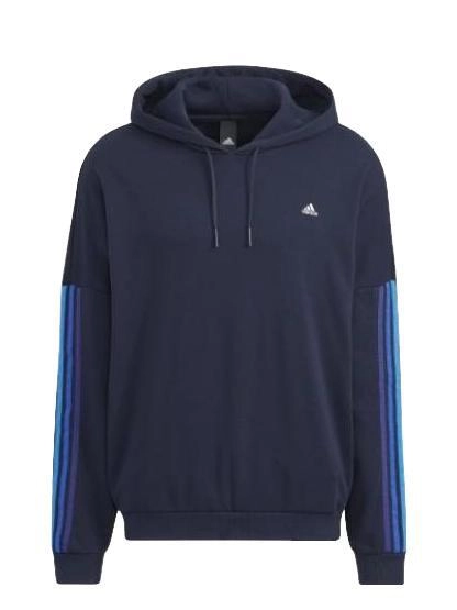 Adidas Contrasting Stripe Hoodie - Multi-color