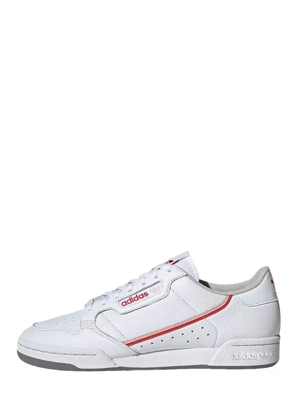 Adidas Continental 80 Sneakers - White/red