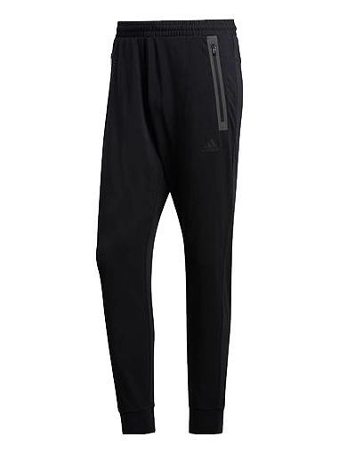 Adidas M Pnt Sj Reg Zipper Casual Sports Pants - Black