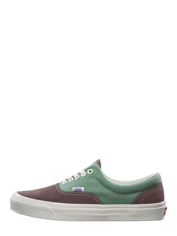 VANS Era Lx Suede Canvas Low Top Sneakers - Purple/green