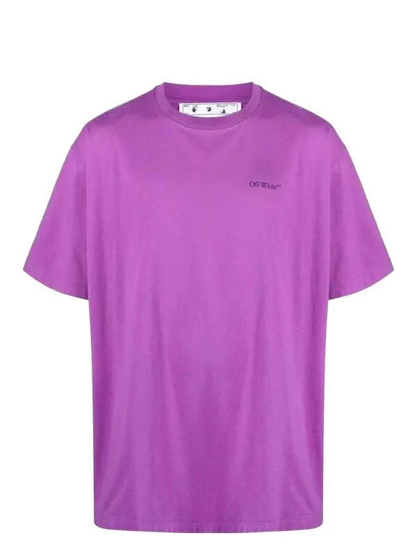 Off-White Arrows Crew-neck T-shirt - Purple