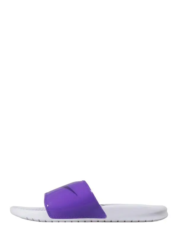 Nike Benassi Jdi Print Slide - Purple/white