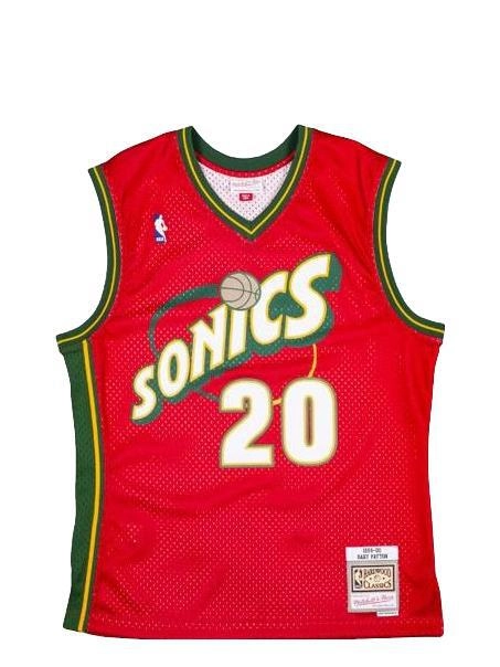 Mitchell & Ness Nba Swingman Gary Payton Seattle Supersonics 1999-00 Jersey - None